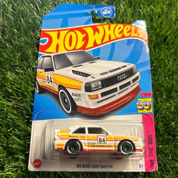 Hot Wheels | Toys | Hot Wheels 84 Audi Sport Quattro Toy Car White And ...